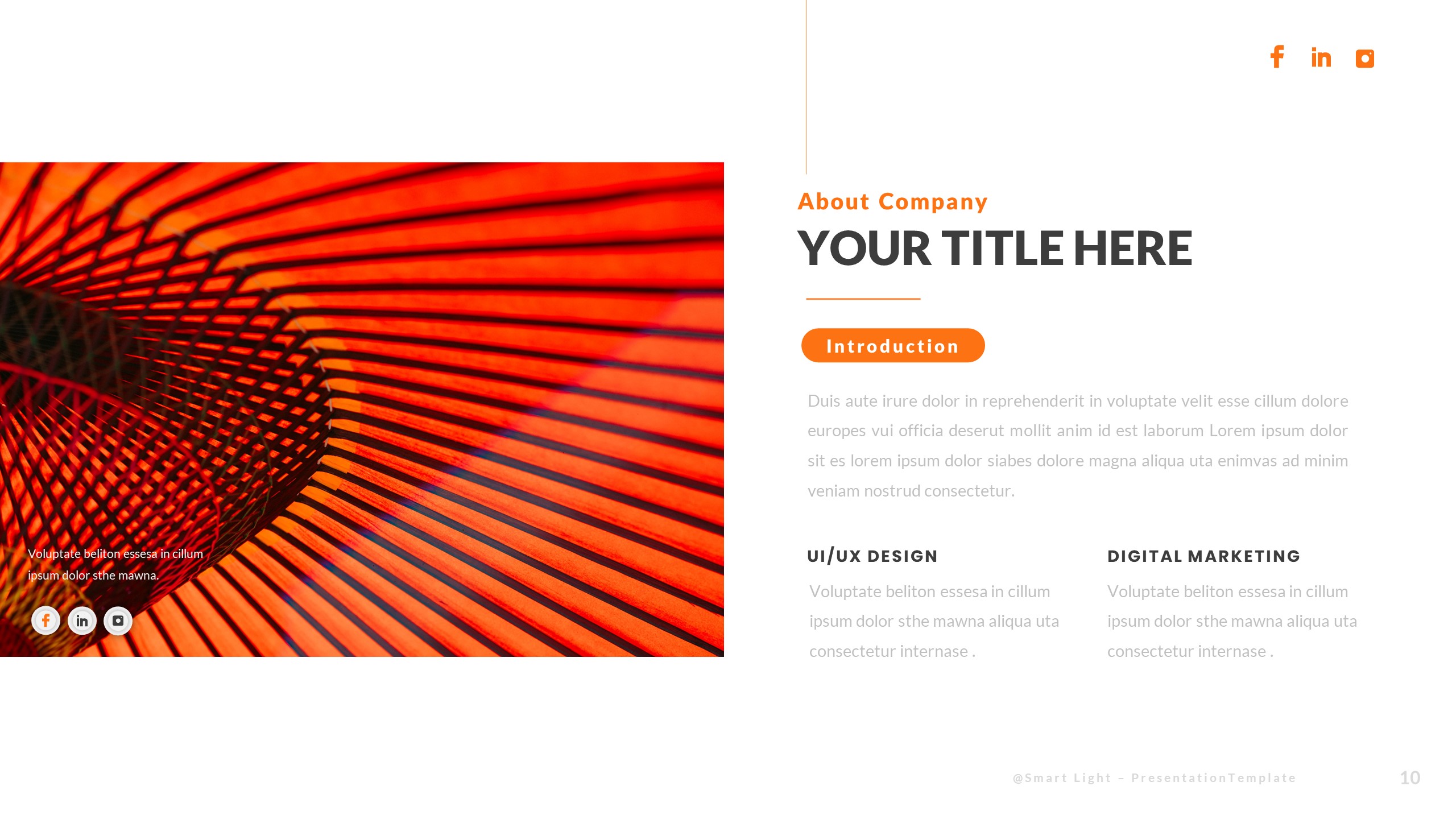 Smart Light - Modern Powerpoint Presentation Template, Presentation ...