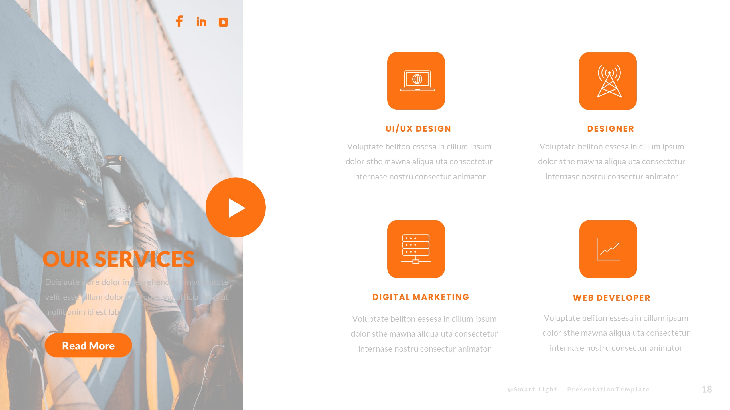 Smart Light - Modern Powerpoint Presentation Template, Presentation ...
