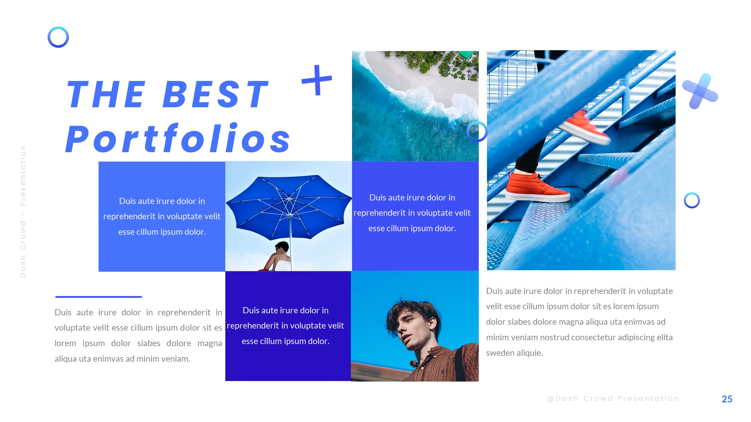 Dash Crowd - Modern Powerpoint Presentation Template, Presentation ...