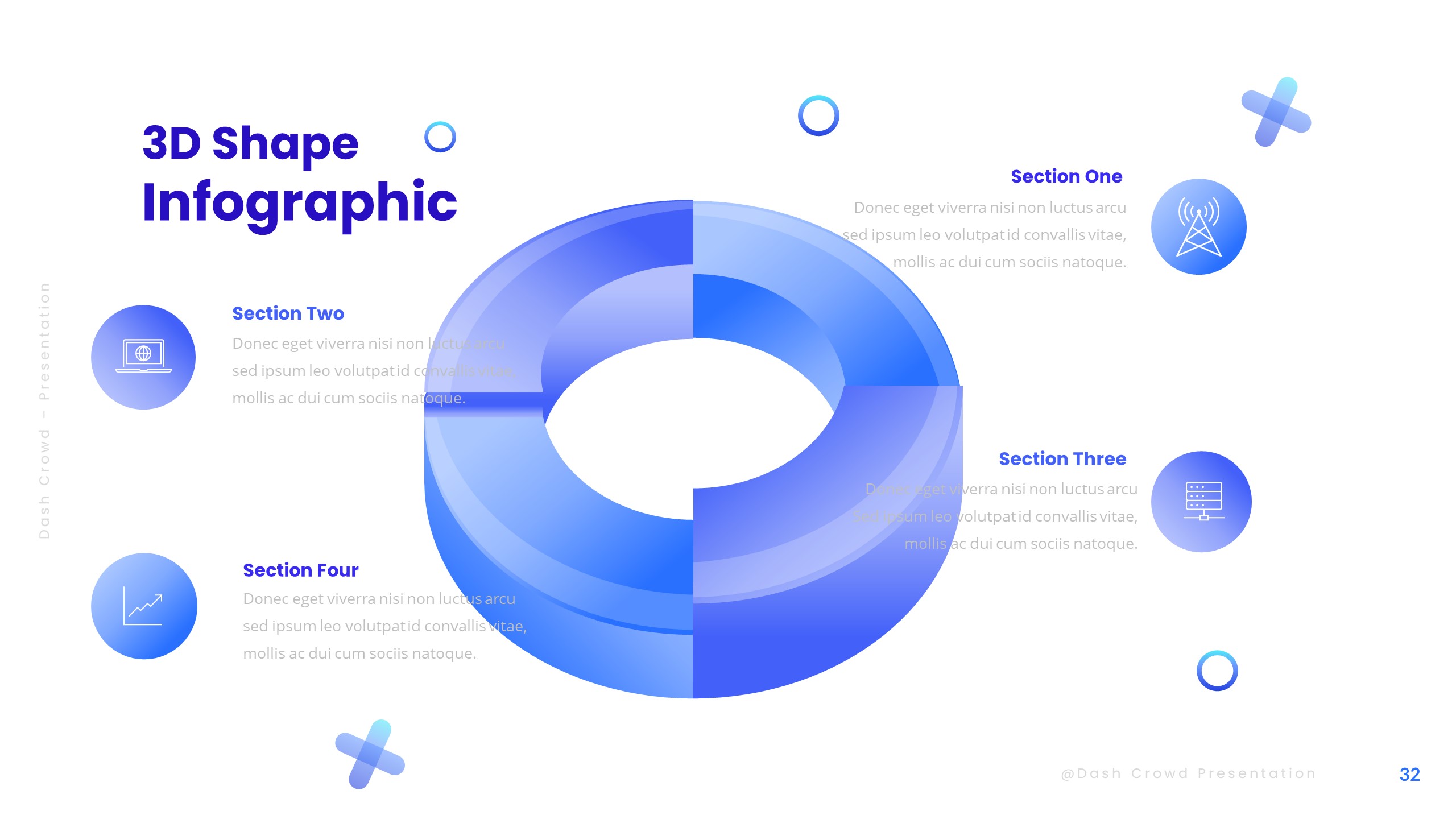 Dash Crowd - Modern Powerpoint Presentation Template, Presentation ...