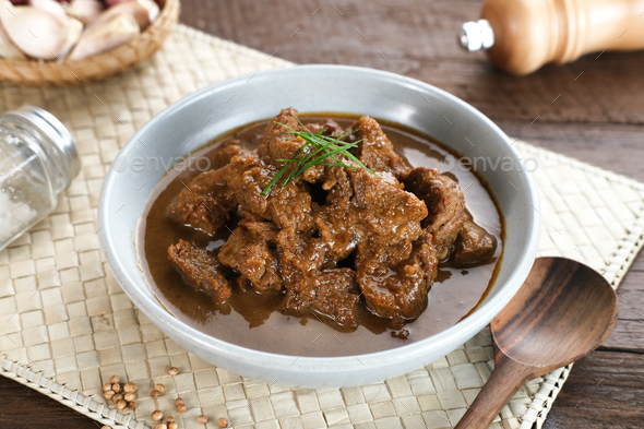 Daging Kelem is a traditional food from Central Java, Indonesia Stock ...