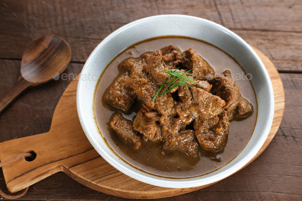 Daging Kelem is a traditional food from Central Java, Indonesia Stock ...