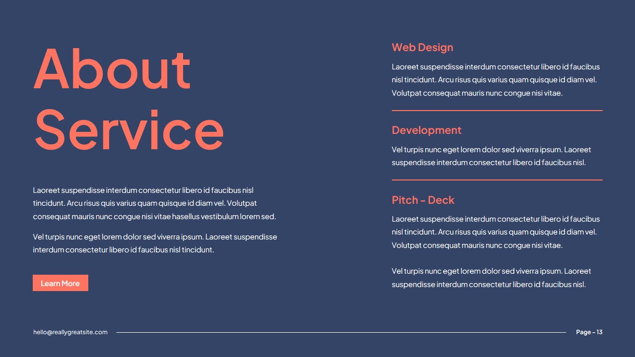 Dark Blue Red Company Profile Presentation, Presentation Templates