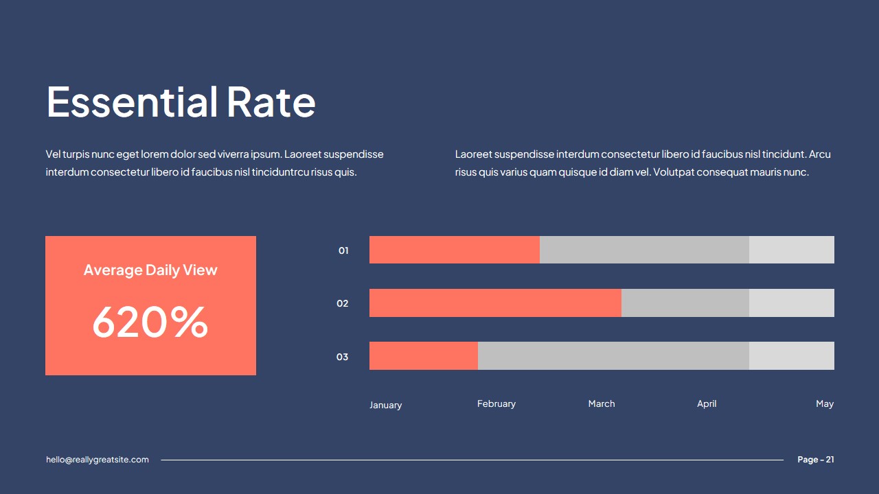 Dark Blue Red Company Profile Presentation, Presentation Templates