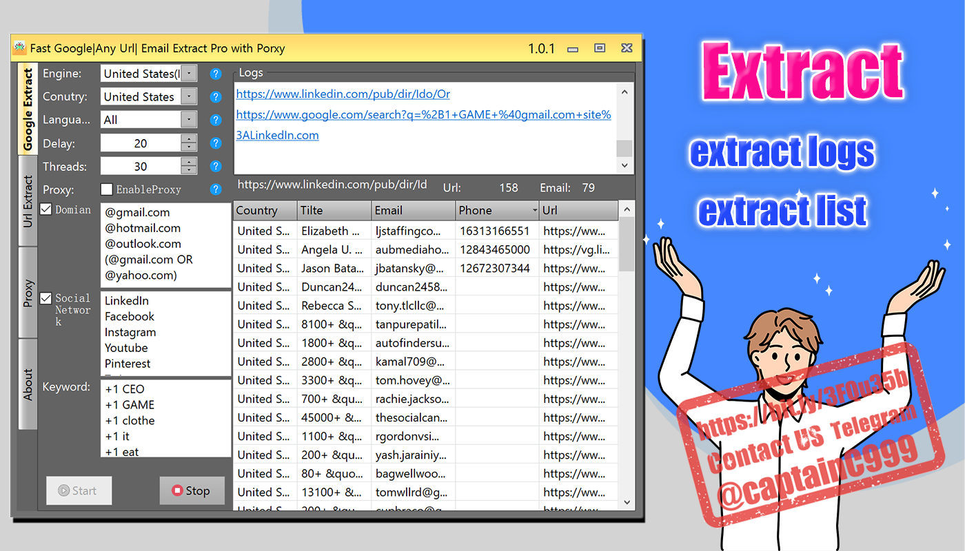 AllInOne Data Extract Pro-with Proxy by IonicStudio | CodeCanyon