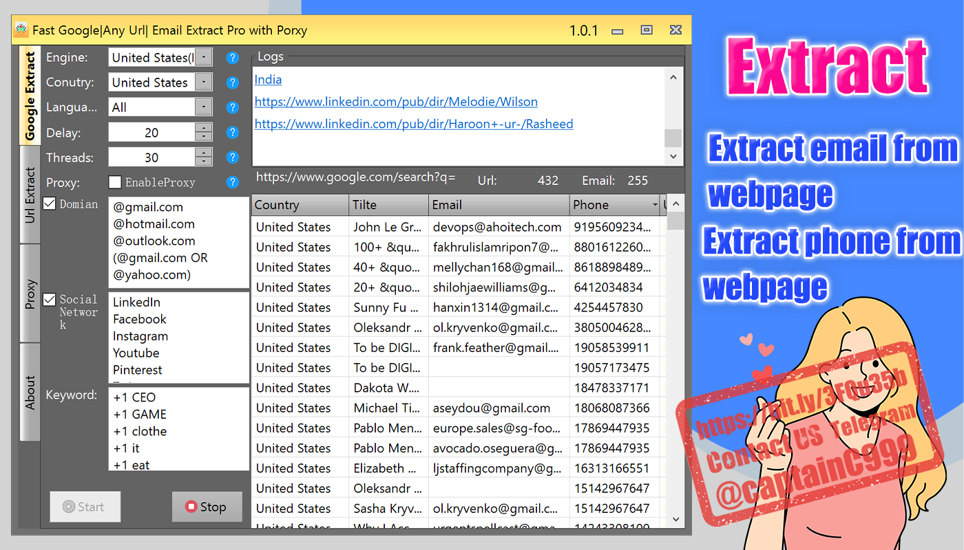 AllInOne Data Extract Pro-with Proxy by IonicStudio | CodeCanyon