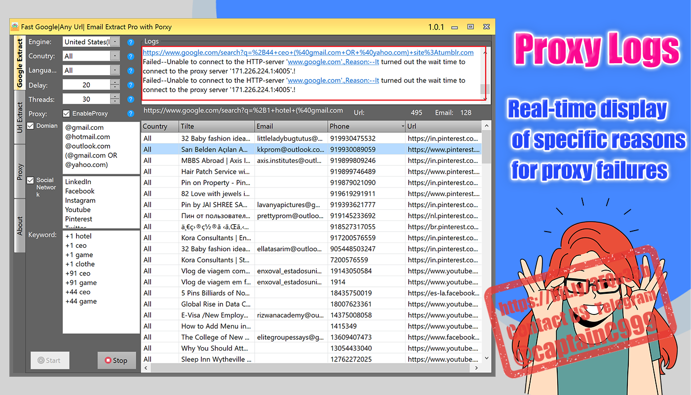 AllInOne Data Extract Pro-with Proxy by IonicStudio | CodeCanyon