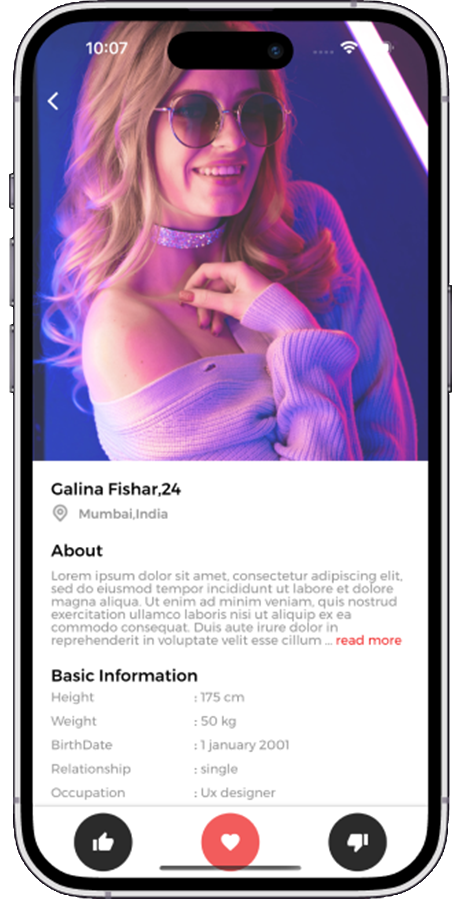 Dating App Template In Flutter Match Making App Template Match By Camelcasetechnology