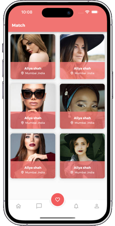Dating App Template in Flutter | Match Making App Template | Match by camelcasetechnology