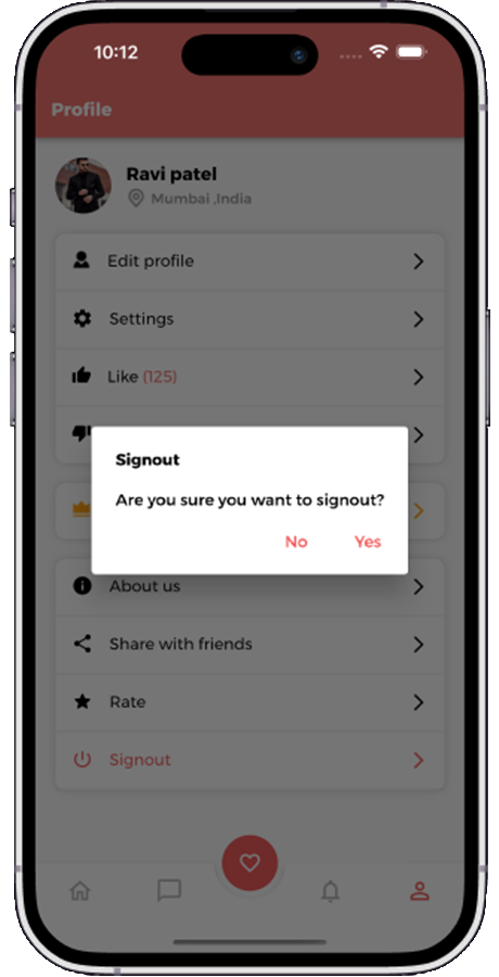 Dating App Template In Flutter Match Making App Template Match By Camelcasetechnology