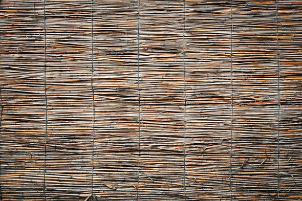 Cane wall texture. Traditional fence Stock Photo by TaniaJoy | PhotoDune
