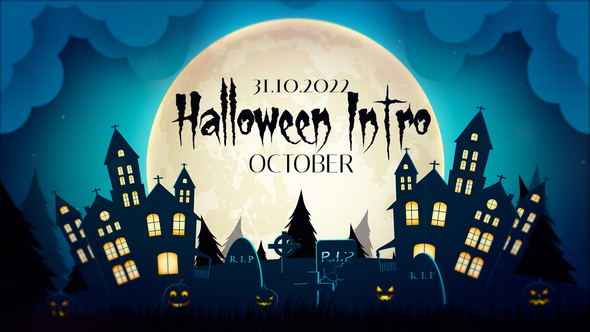 Halloween Intro, Premiere Pro Templates | VideoHive