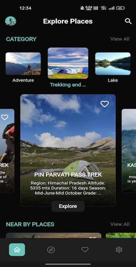 Explore Places - Flutter Places App with Firebase Backend | Place App ...