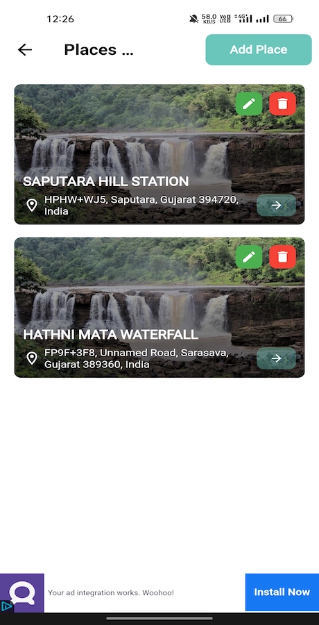 Explore Places - Flutter Places App with Firebase Backend | Place App ...