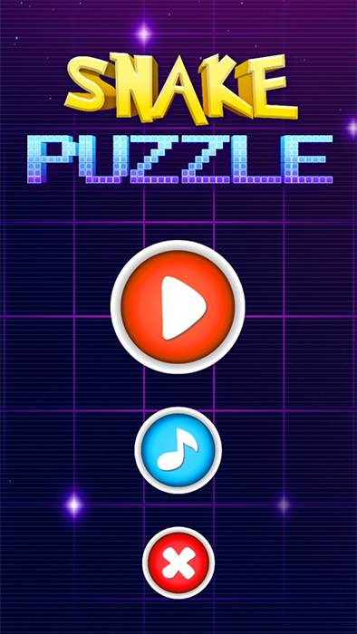 Snake Puzzle Game (Construct 3 | C3P | HTML5) 50 Levels by CGFX-Studio