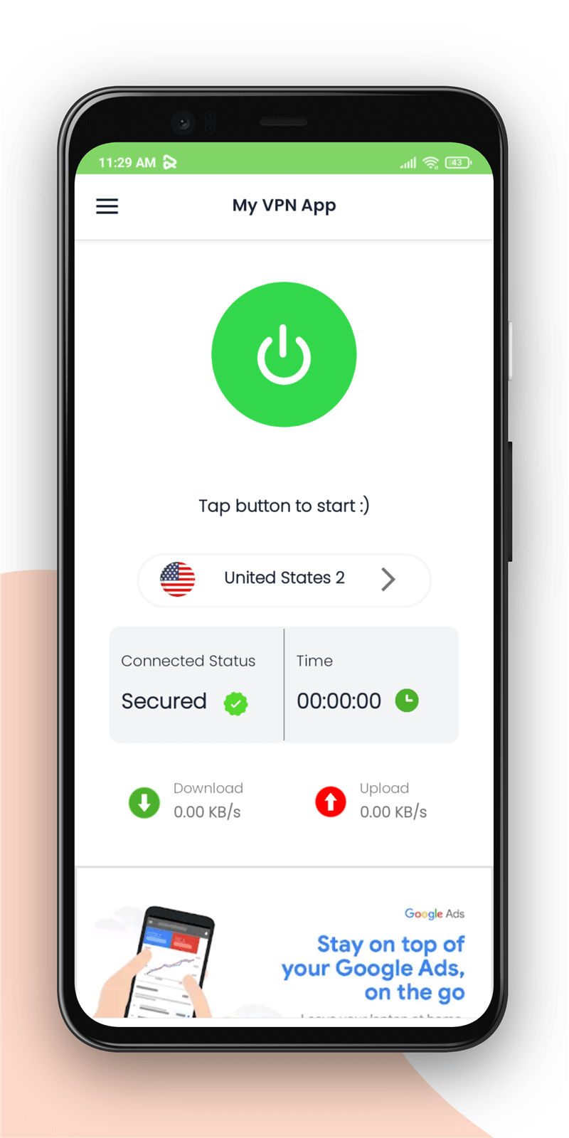 My VPN Android App (Android 12 Supported) by bytesbee | CodeCanyon