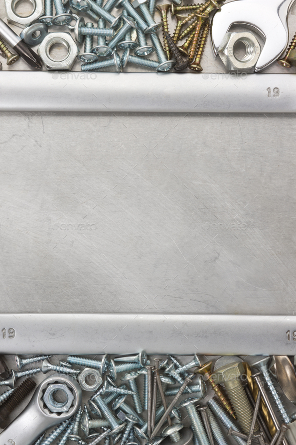 construction hardware Stock Photo by seregam | PhotoDune