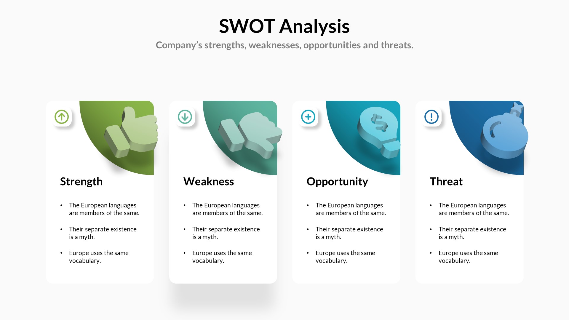 Business SWOT Analysis Infographics Powerpoint Template, Presentation ...