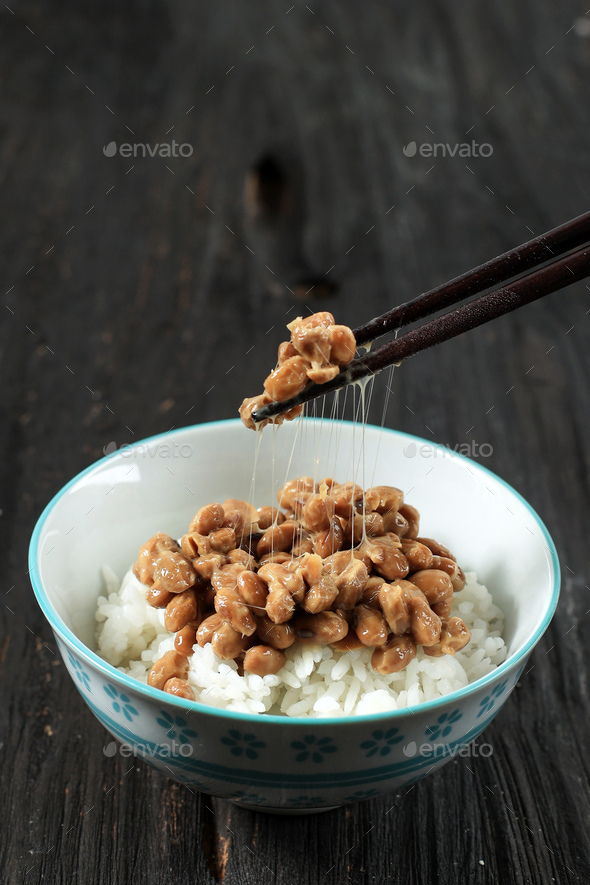 Natto Fermented Soybean Stock Photo by ikadapurhangus | PhotoDune