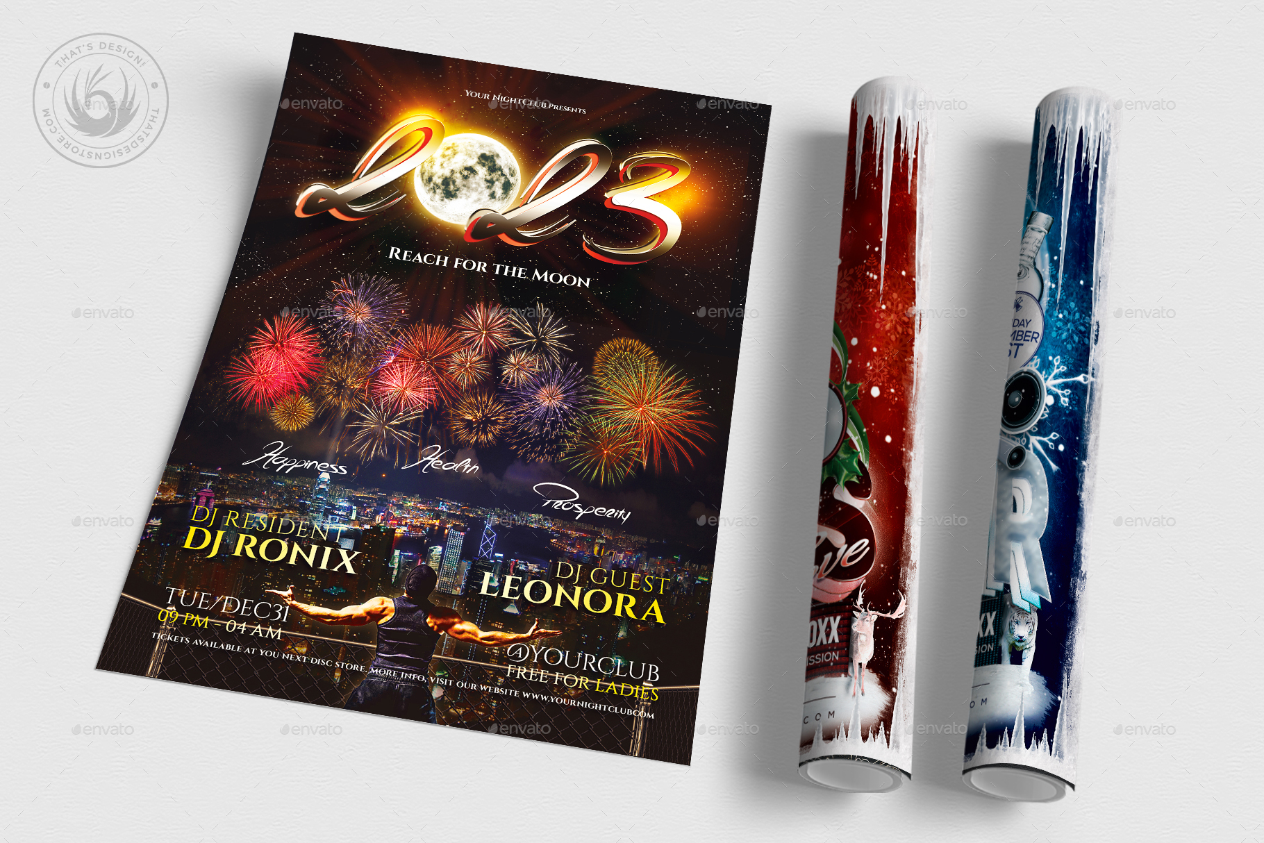 Winter Events Flyer Bundle V1, Print Templates | GraphicRiver