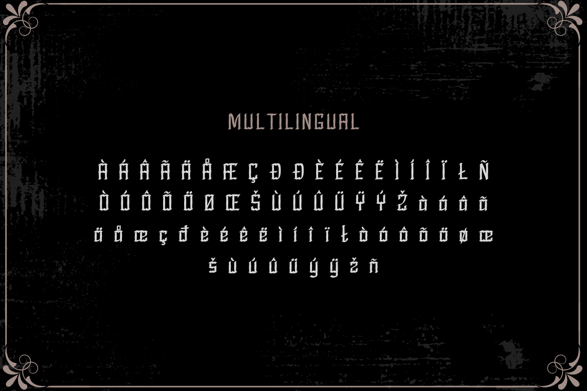 RHESON Blackletter font by twinstd | GraphicRiver