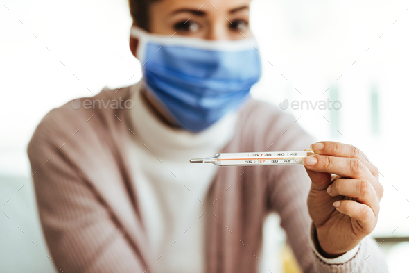 High fever temperature! Stock Photo by drazenphoto | PhotoDune