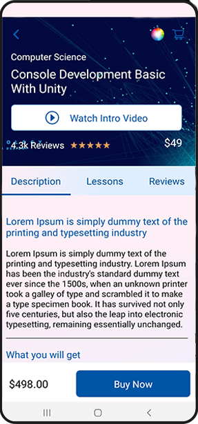Valux LMS - React Native Learning Management Template for Android and ...