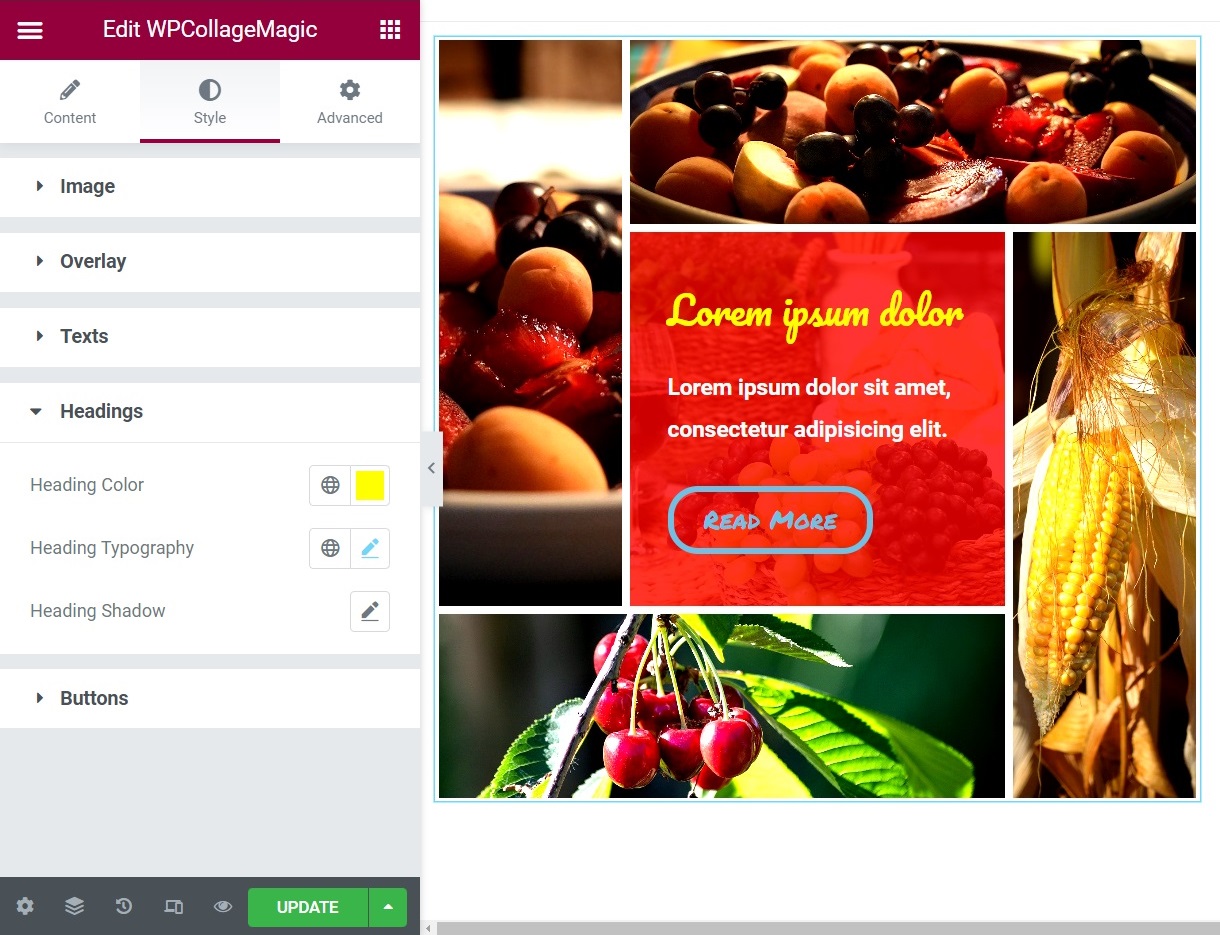 WPCollageMagic Elementor Addon by andrasweb | CodeCanyon