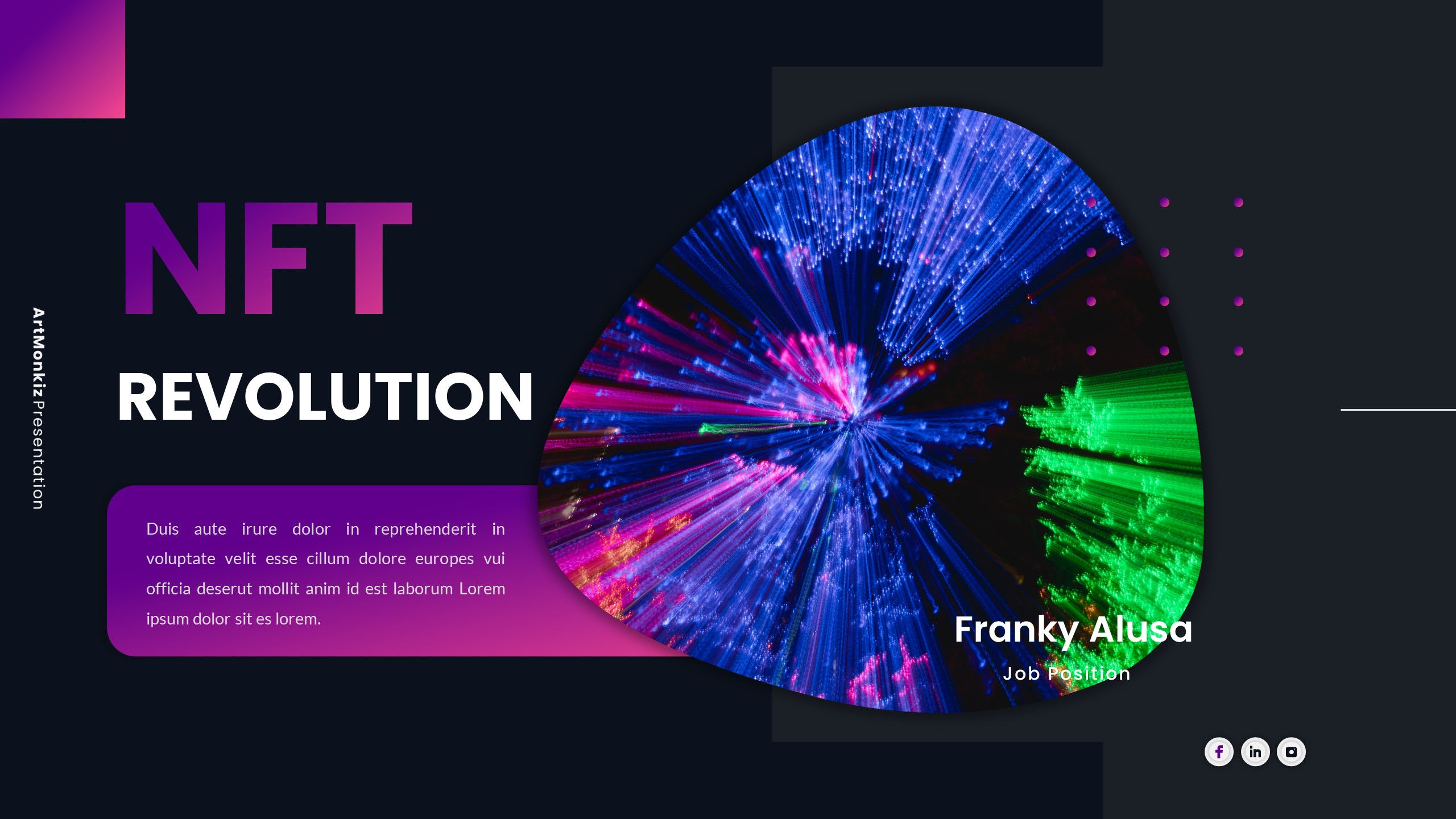 NFT Revolution - Modern Powerpoint Presentation Template, Presentation ...
