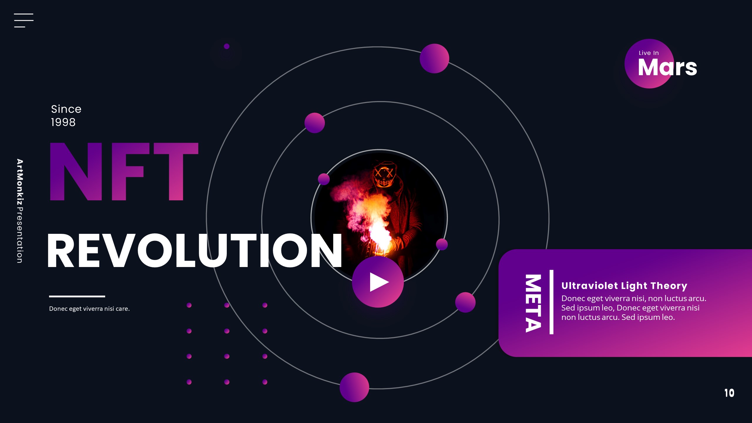 NFT Revolution - Modern Powerpoint Presentation Template, Presentation ...