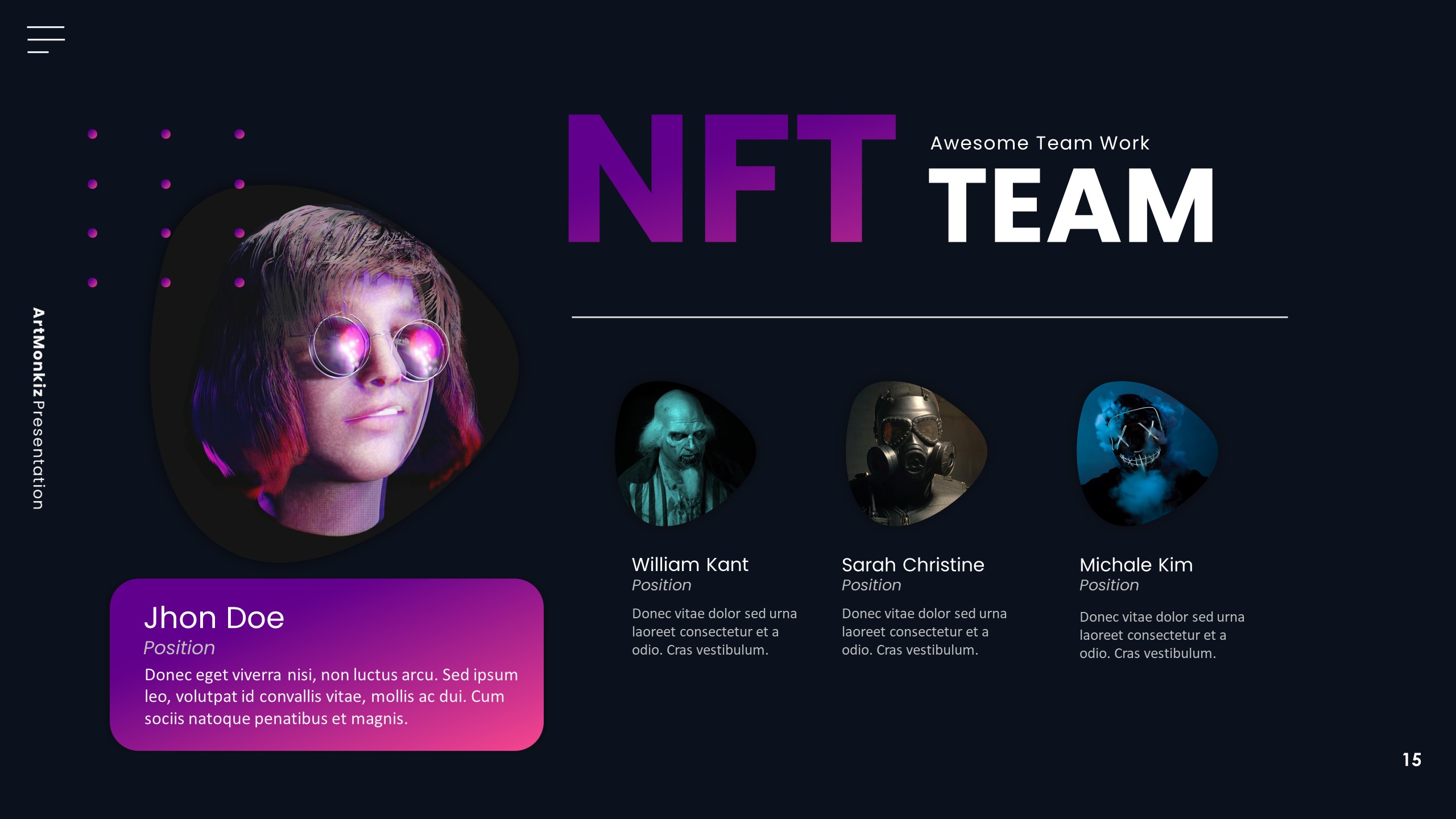 NFT Revolution - Modern Powerpoint Presentation Template, Presentation ...