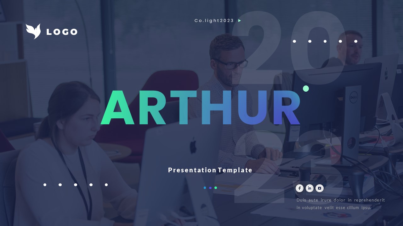Arthur Slides - Powerpoint Template Business Plan, Presentation Templates