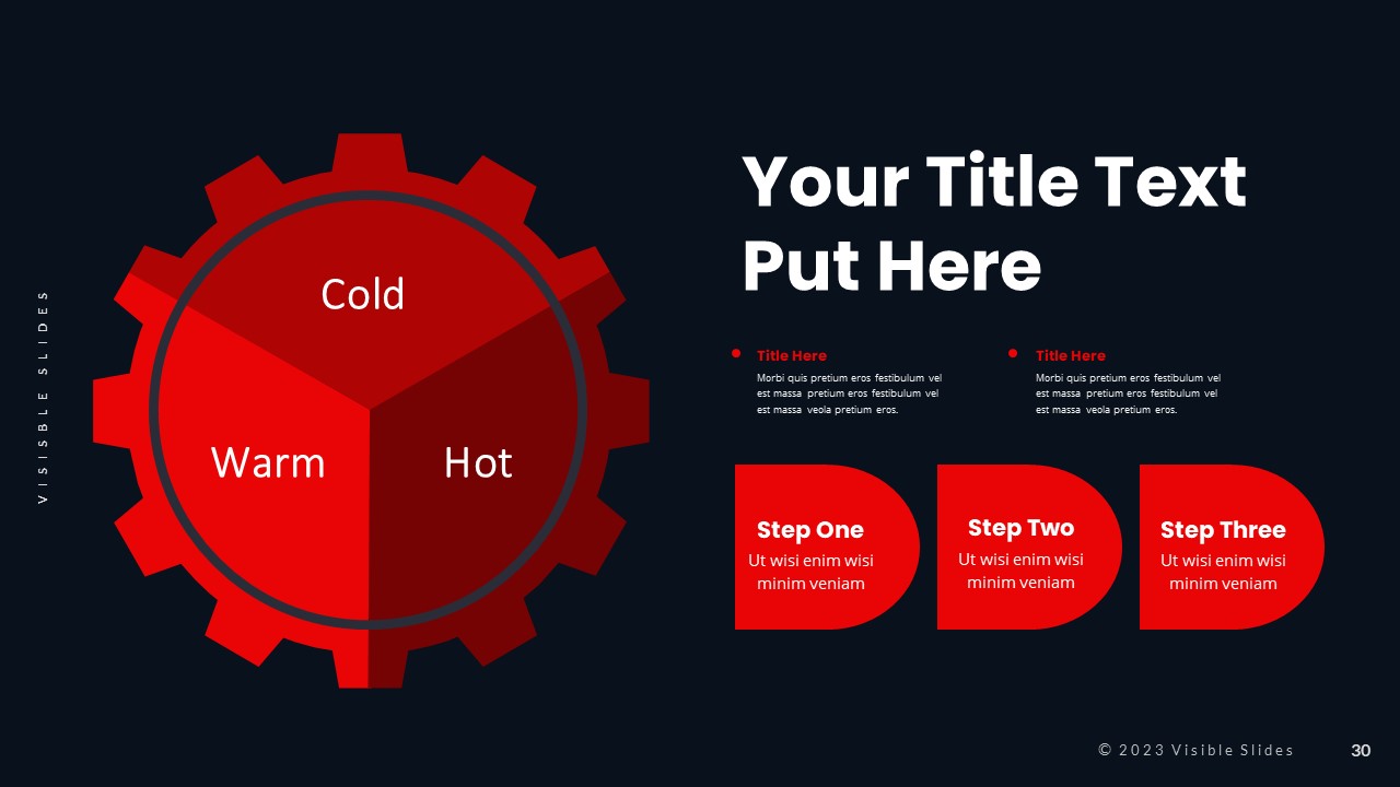 Visible Slides - Modern Powerpoint Presentation Template, Presentation ...
