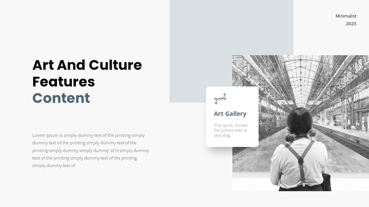 Art Gallery Presentation Template, Presentation Templates | GraphicRiver