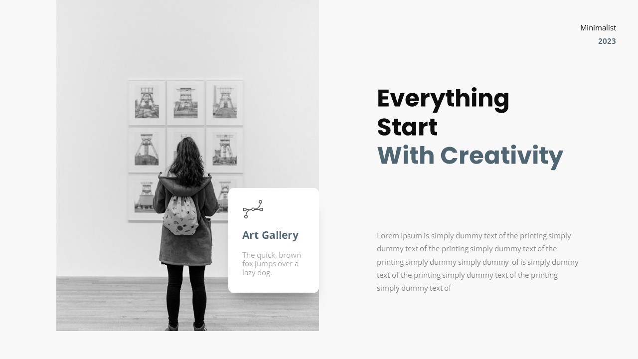 Art Gallery Presentation Template, Presentation Templates | GraphicRiver