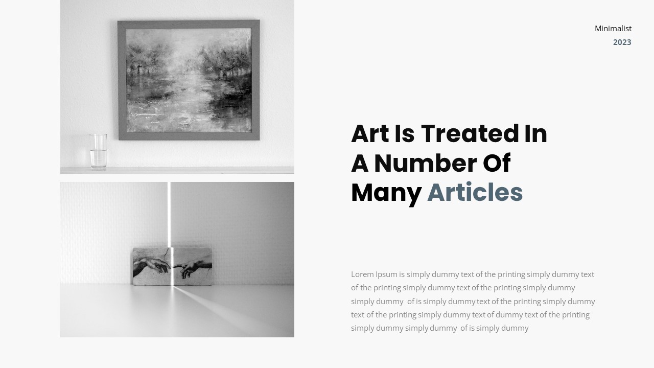 Art Gallery Presentation Template, Presentation Templates | GraphicRiver