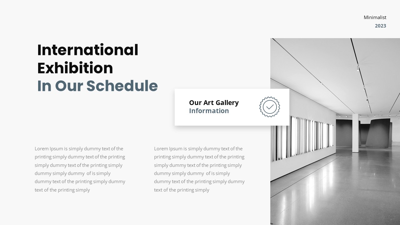 Art Gallery Presentation Template, Presentation Templates | GraphicRiver