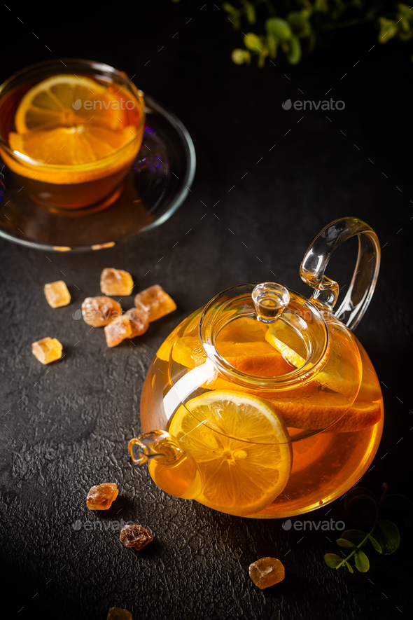 Hot citrus tea Stock Photo by ipolly80 | PhotoDune