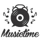 Music Time Logo, Logo Templates | GraphicRiver