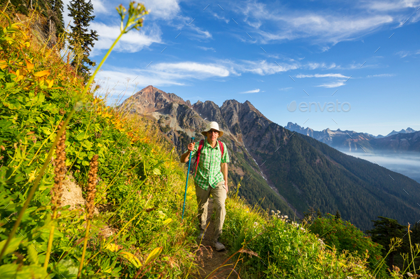 Summer hike Stock Photo by Galyna_Andrushko | PhotoDune