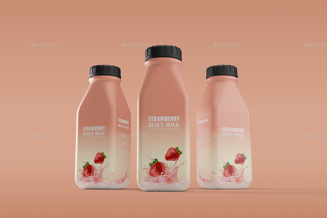 Bundle Drink Bottle Mockup, Graphics | GraphicRiver