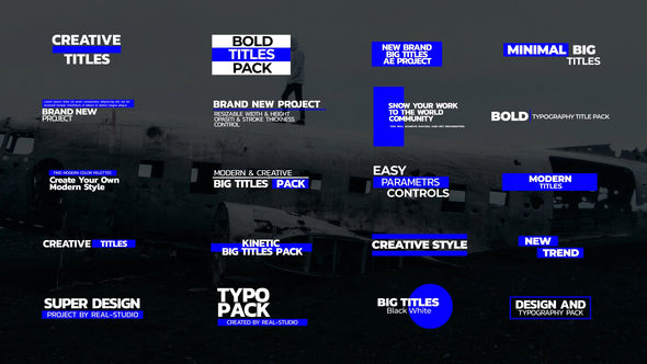 Big Titles | After Effects, After Effects Project Files | VideoHive