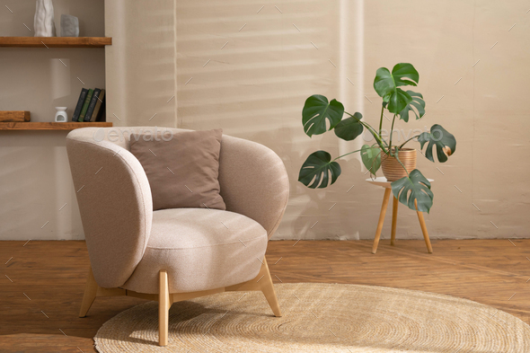 Interior mockup with copy space. Stock Photo by JulyKo | PhotoDune