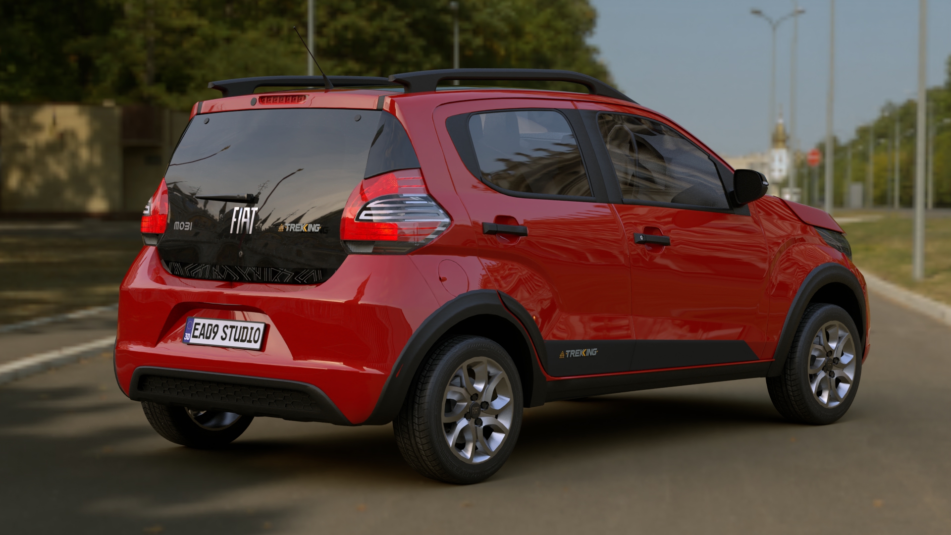 Fiat Mobi Trekking 2023 by EA09studio | 3DOcean