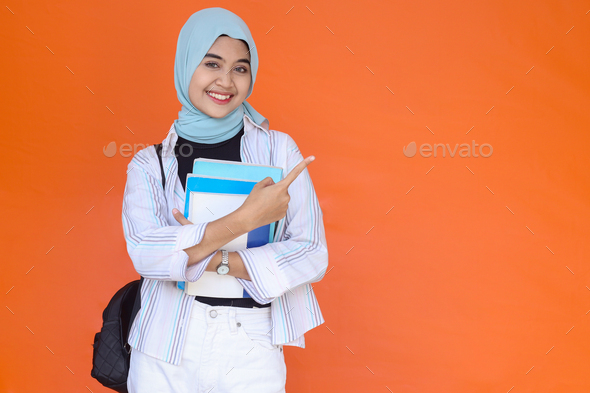 Muslim woman student Stock Photo by Garakta-Studio | PhotoDune