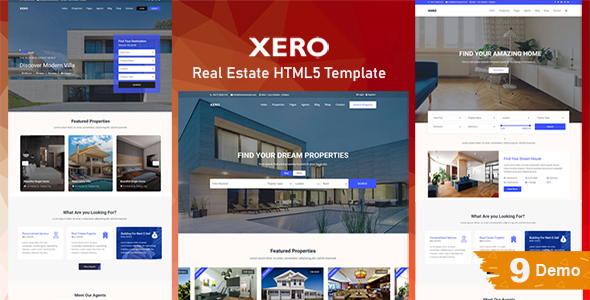 Xero - Real Estate HTML Template by sohel_rana11 | ThemeForest