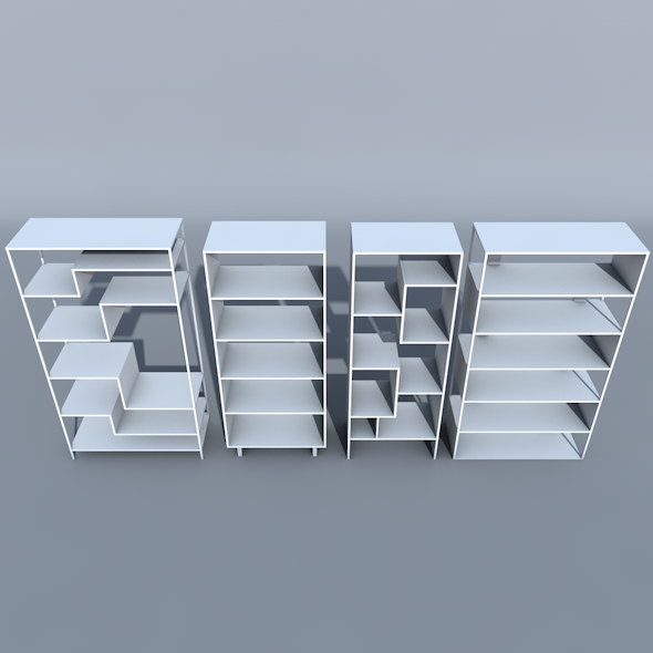 Modern Bookcase by nahar3d | 3DOcean
