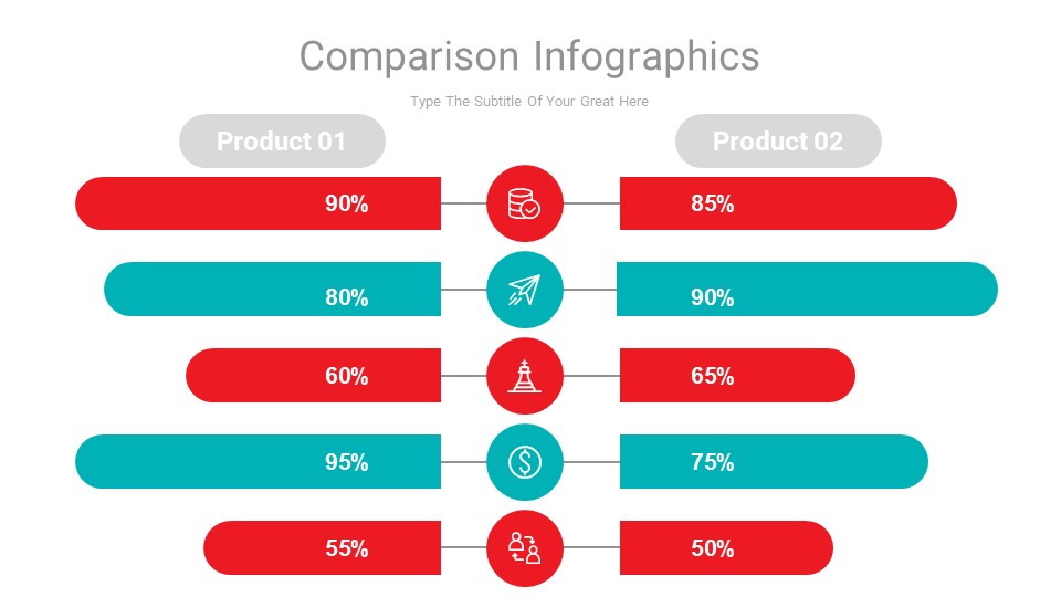 Comparison Infographics PowerPoint Template Diagrams by SOOZ_ART ...