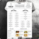 Clean Poster Food Menu, Print Templates | GraphicRiver