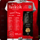 Turkish Food Menu Poster, Print Templates | GraphicRiver